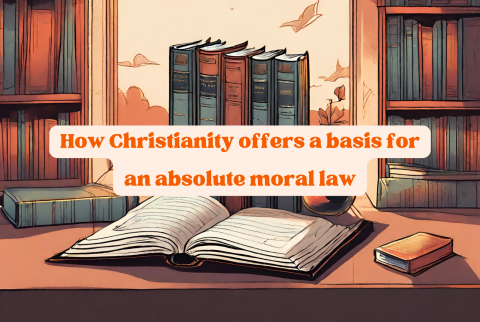 How Christianity offers a basis for absolute moral law